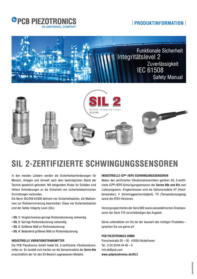 PCB Piezotronics News - PCB Piezotronics GmbH